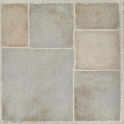 Samolepící PVC čtverce - dlažba béžová | Samolepící fólie | Fortel